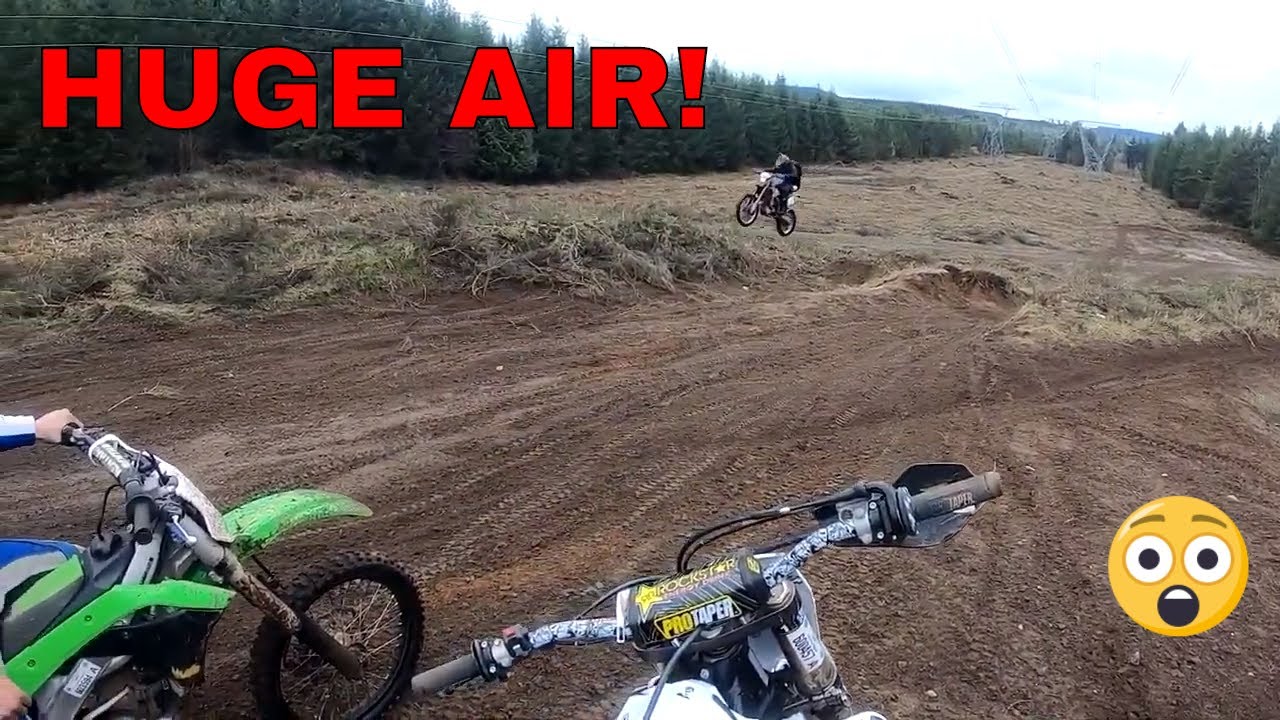 2016 Yamaha YZ250F Washington Enduro Riding with Hill Climbs and Jumps ...