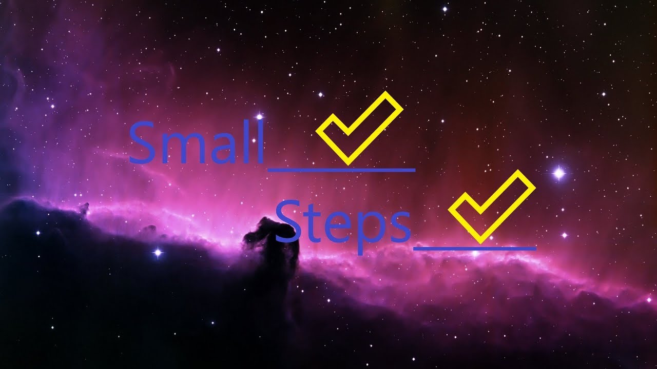 Small steps - YouTube
