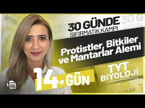 🚨 2027 TYT PROTİSTLER, BİTKİLER VE MANTARLAR ALEMİ  (14. GÜN)