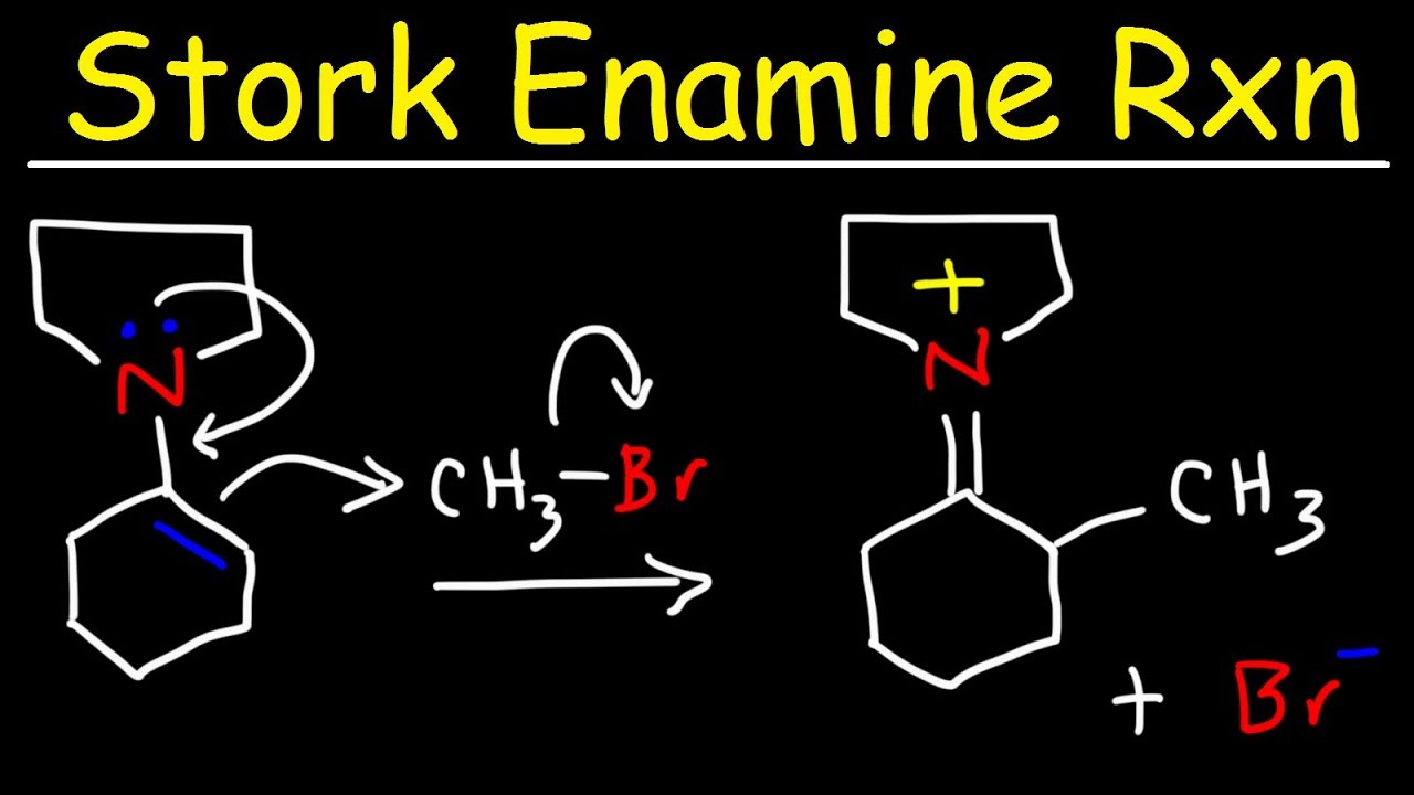Stork Enamine Reaction Mechanism - Alkylation, Acylation, & Michael ...