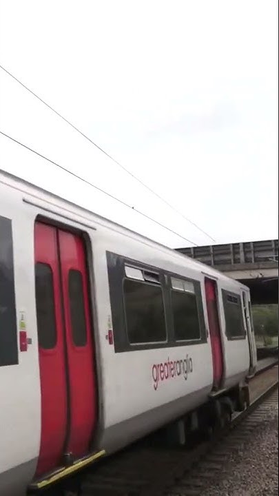 Class 317 Greater Anglia with nice tones arriving at Whaltam Cross station - YouTube