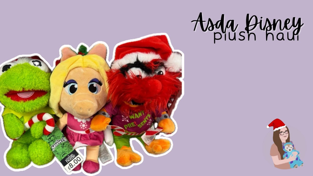 asda disney plush haul | muppets christmas plushes {vlogmas day 18 ...