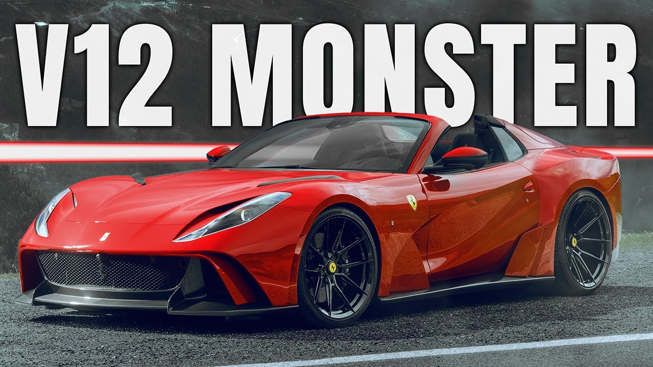 Ferrari 812 GTS: Ferrari's front-engine monster!! - YouTube