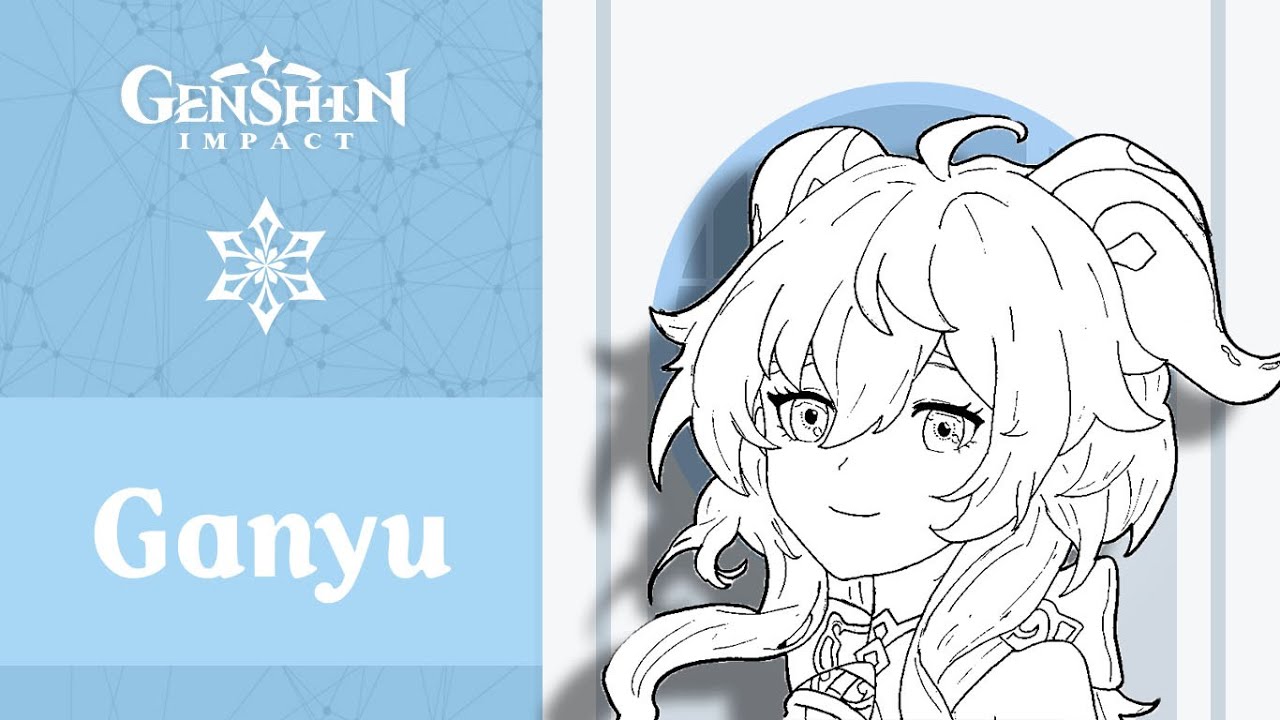 How to Draw Ganyu | Genshin Impact - YouTube