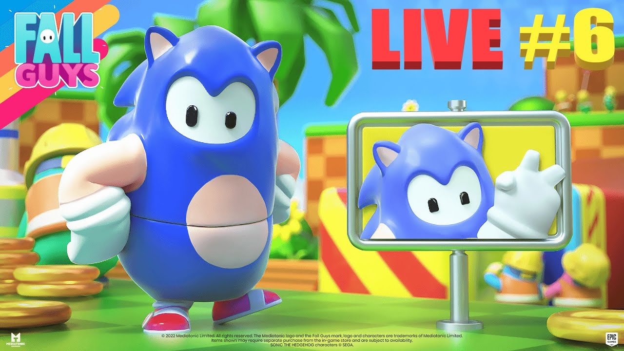 FALL GUYS Live #6 - YouTube