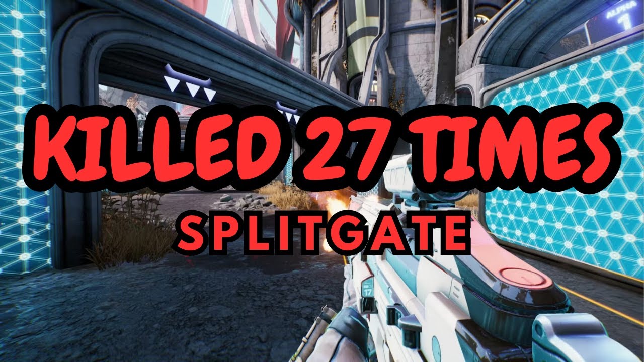 SPLITGATE / non-gamer plays first video game!!! / killed 27 times - YouTube