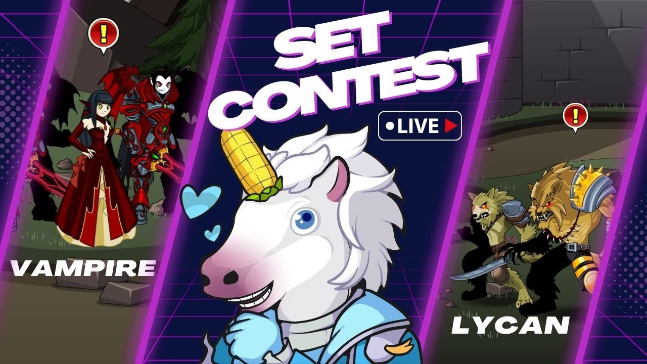【AQW】SET CONTEST VAMPIRE/LYCAN ️ ️ ️ - YouTube