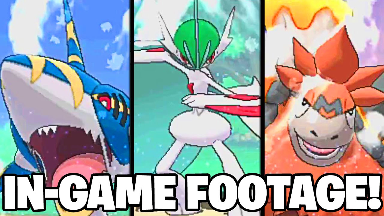 Pokémon Omega Ruby & Alpha Sapphire MEGA GALLADE IN-GAME FOOTAGE ...