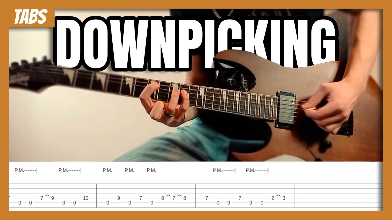 10 INSANE Downpicking Riffs! - YouTube