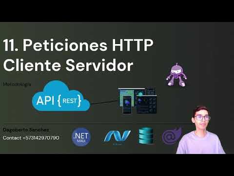 11. Como realizar peticiones Http a nuestro servidor API REST - YouTube