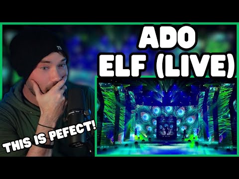 Metal Vocalist Reacts -  【Ado】 エルフ ELF ( LIVE )