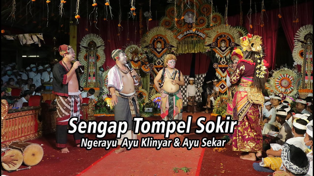 Calonarang |Nyi Rimbit| Pura Puseh Gianyar || Sengap Tompel Sokir ...