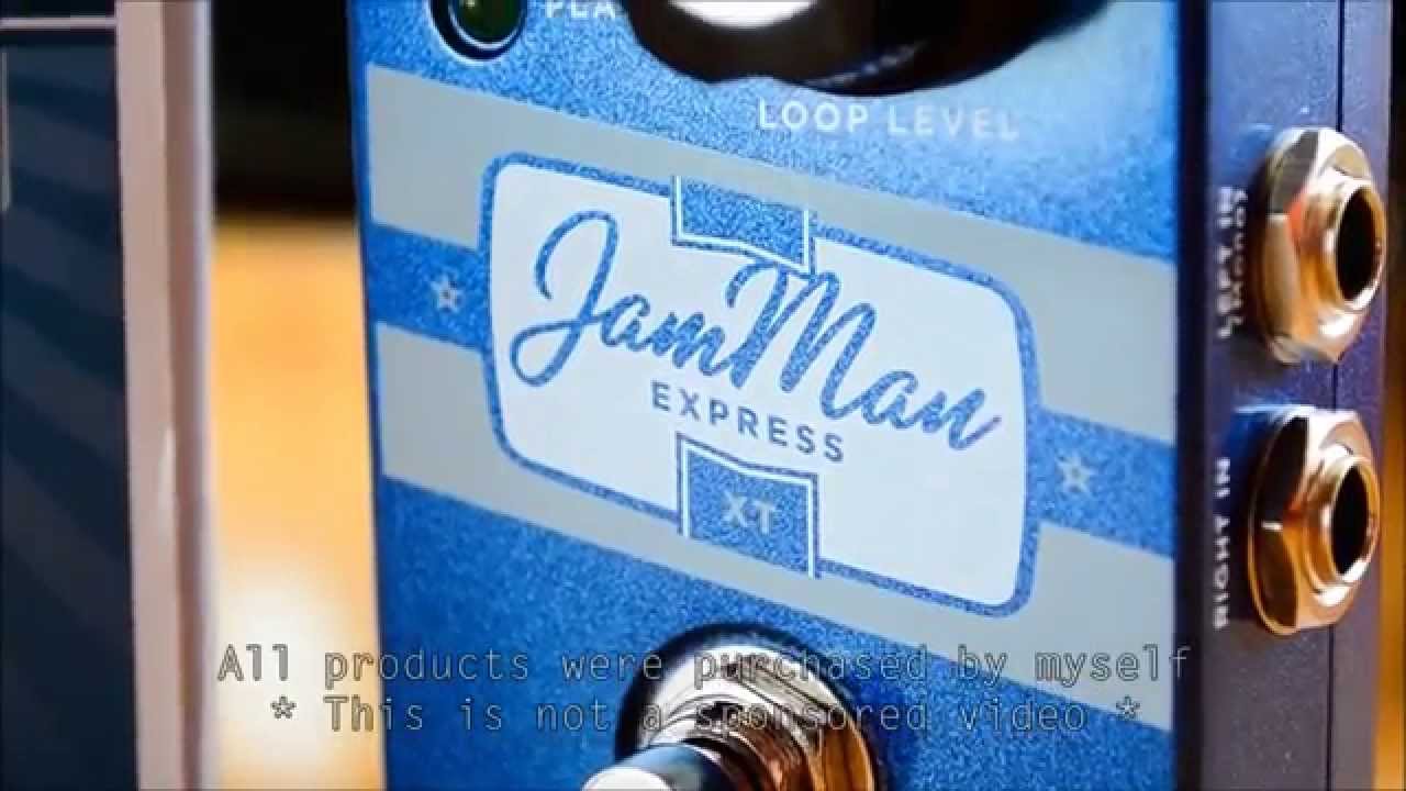 Digitech JamMan Express XT (TheViewFromTheGround) - YouTube