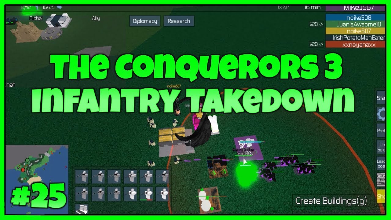 Roblox The Conquerors 3 Korean Map Gameplay | Let's Play #25 | - YouTube