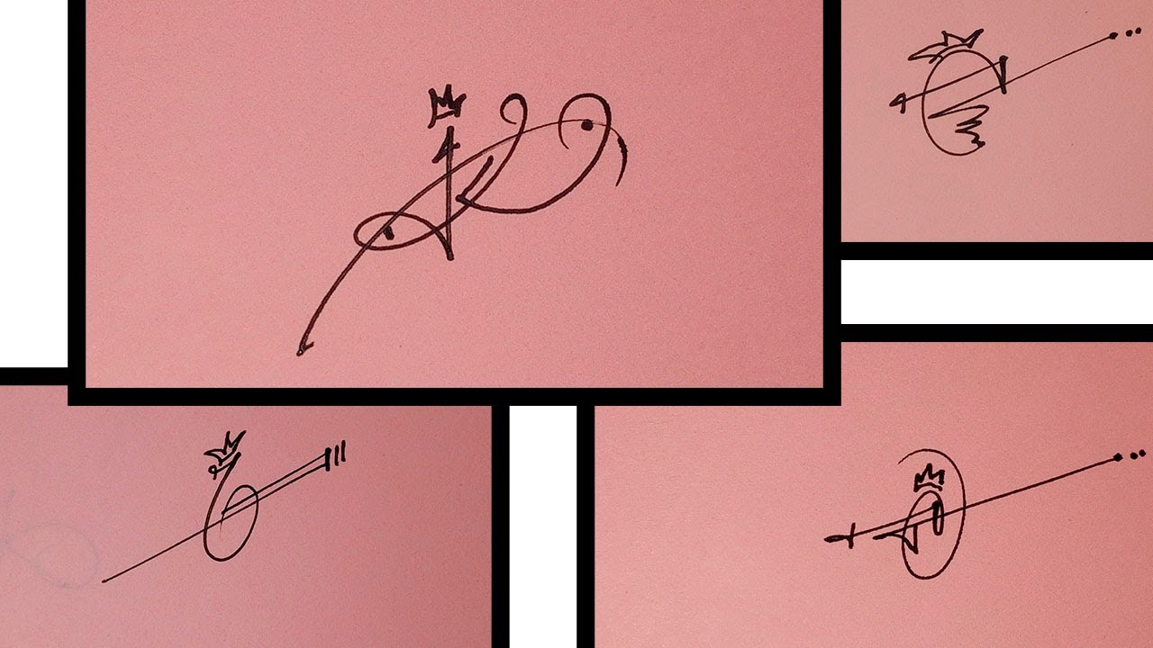 El abecedario para firmas/ A-Z/ FIRMAS - YouTube