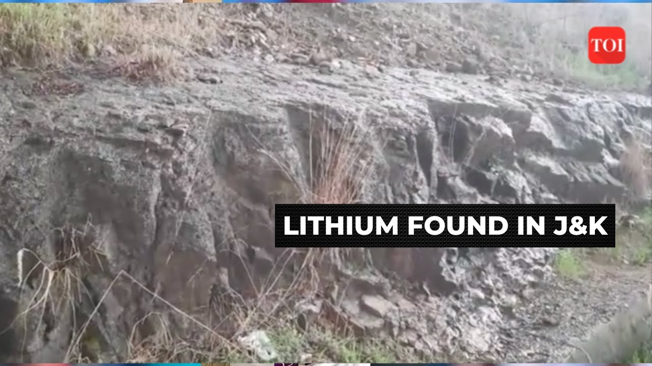 A significant discovery! Lithium reserves found in Jammu & Kashmir ...