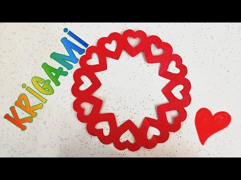 Karantina Etkinlikleri ❤️ Yapımı / Kağıttan ❤️ / KRİGAMİ / 23 Nisan Süsleme