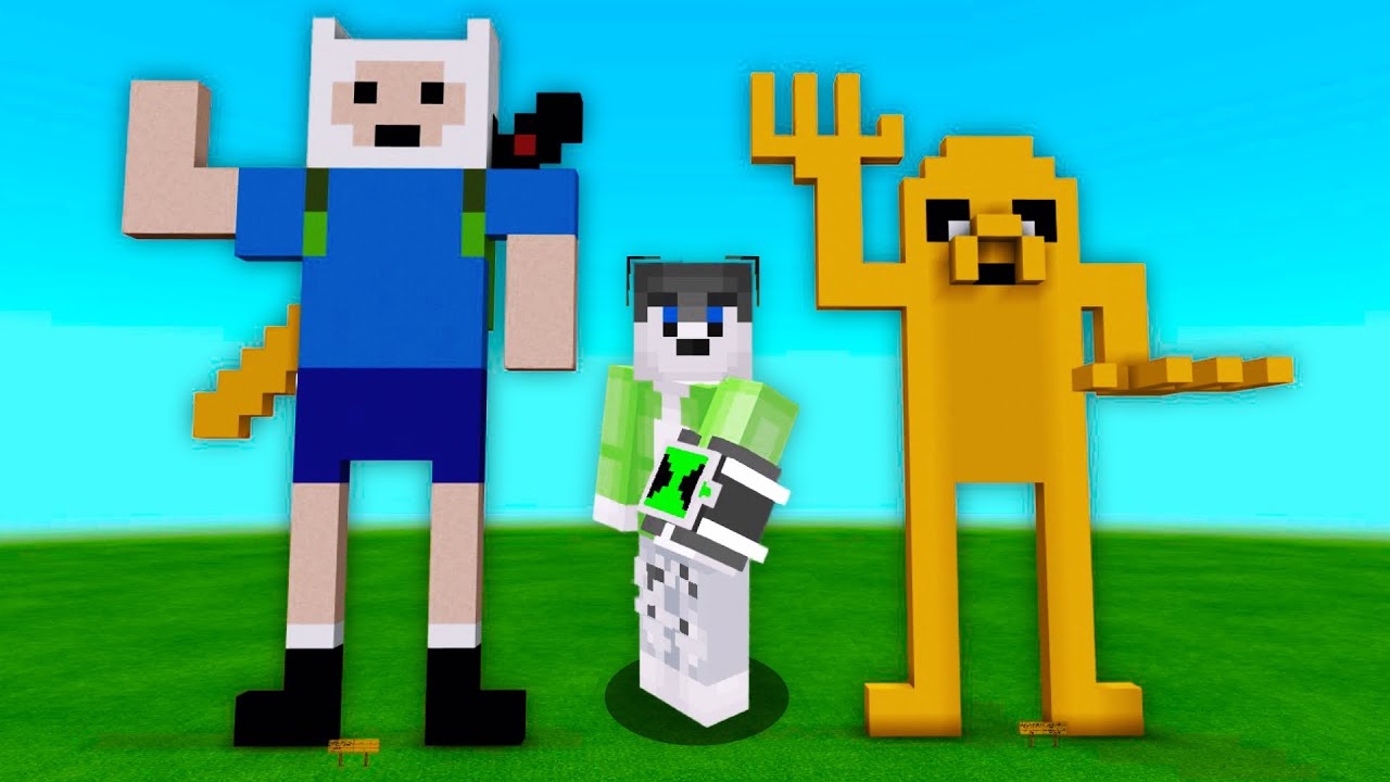 FINN si JAKE in Minecraft! *incepe aventura* - YouTube