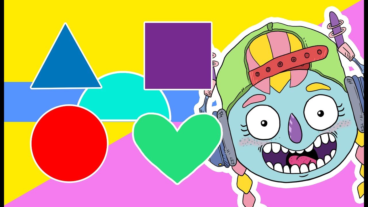 Shapes Song Learn Shapes For Children And Toddlers Cartoon - YouTube