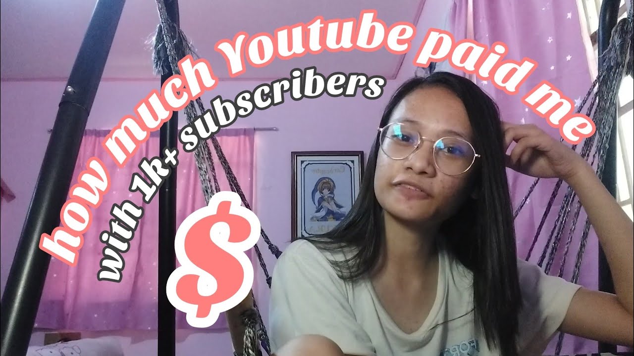 How much YouTube paid me with 1k+ subscribers - YouTube