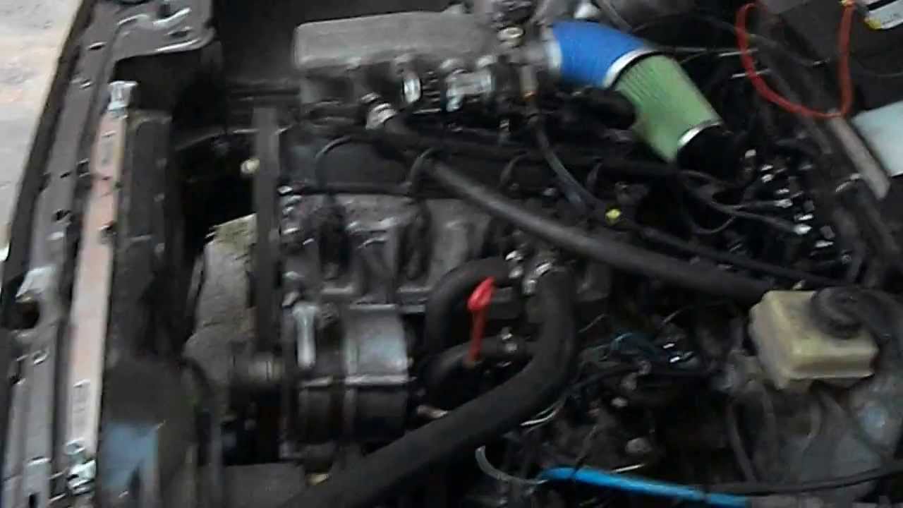 Rebuilt 1.8 8V JN engine first run with VEMS - YouTube