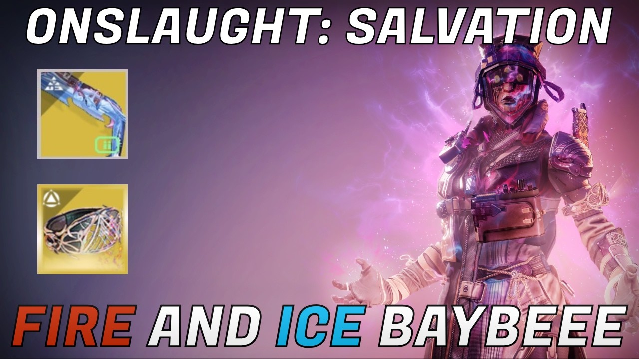 FIRE AND ICE WARLOCK - Destiny 2: Revenant - Onslaught: Salvation ...