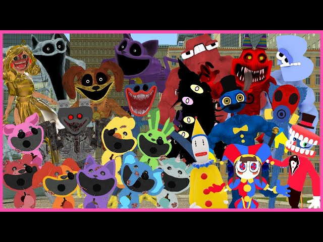 ทีมผองเพื่อน Poppy Playtime Chapter 3 Deep Sleep SMILING CRITTERS vs ...