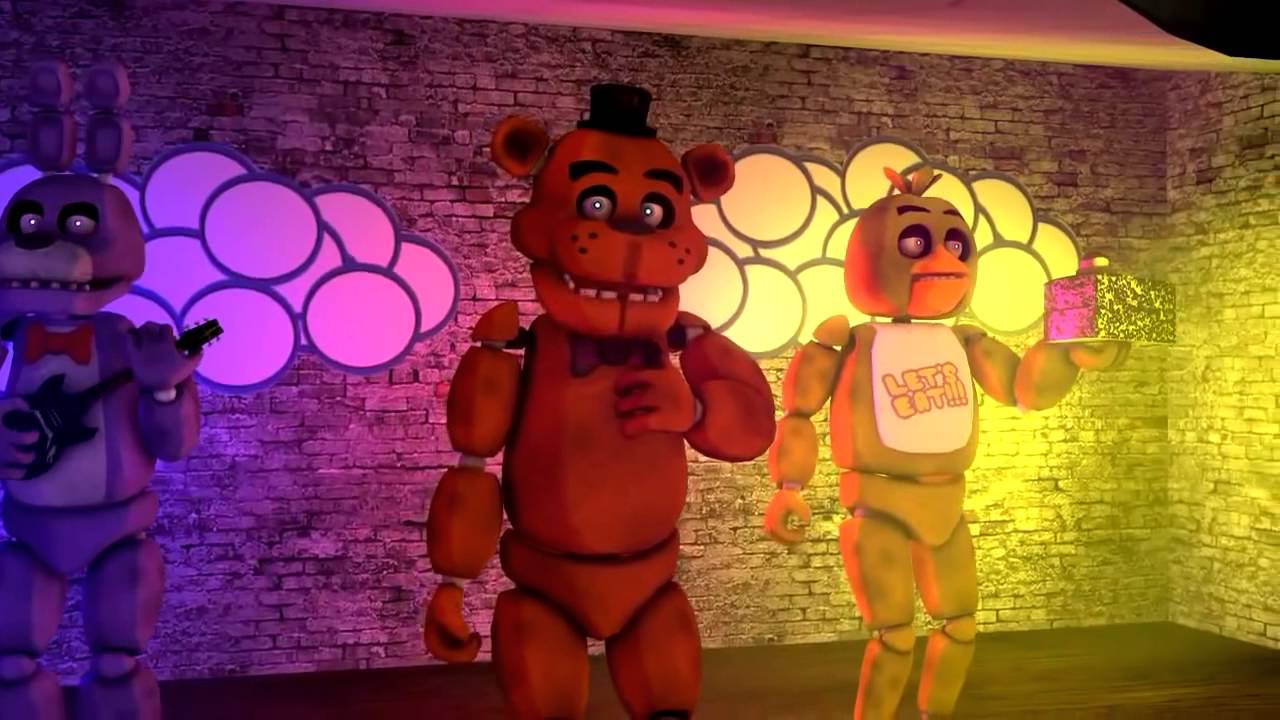 (FNAF SFM) FNaF song animation - YouTube