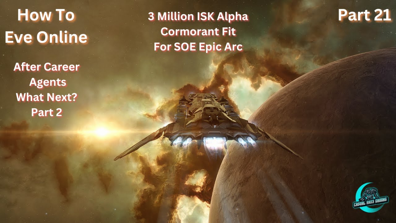 EVE Online Alpha New Player Post Career Cormorant Cheap Alpha Build for ...