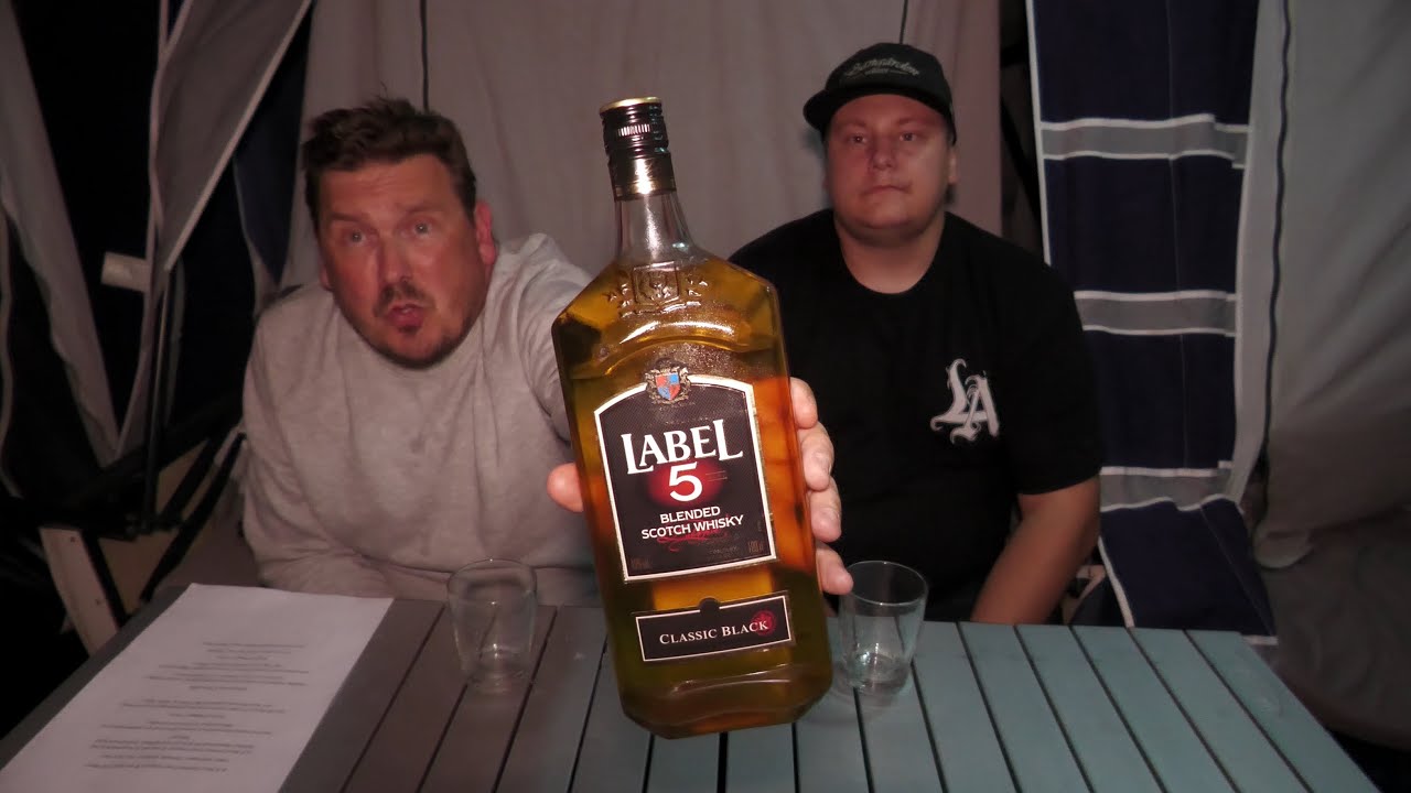 Unboxing, Review, Provsmakning Label 5 40% skotsk billig whisky från ...