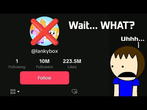 A Roblox Youtuber Got Banned!?!? [LankyBox Got Banned off Of TikTok ...