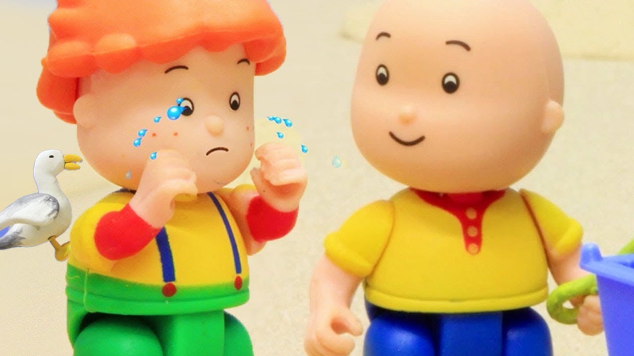 NEW! CAILLOU GOES TO THE BEACH | Videos For Kids | cartoon movie - YouTube