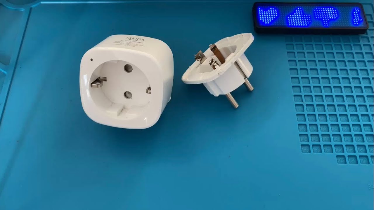 Membongkar Smart Power Plug/Colokan Listrik Pintar Merk TAKIDA - YouTube