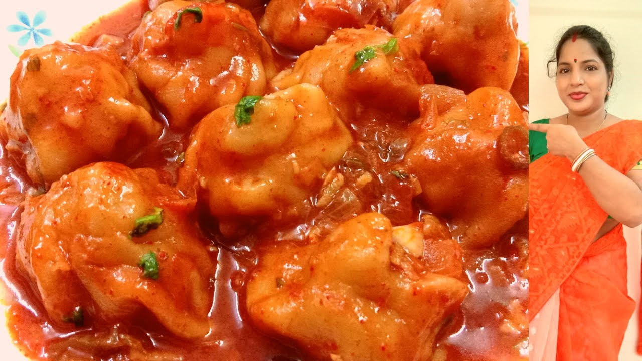 Chicken Momo Recipe Easy way at Home II Juicy and Spicy Chicken Momo ...