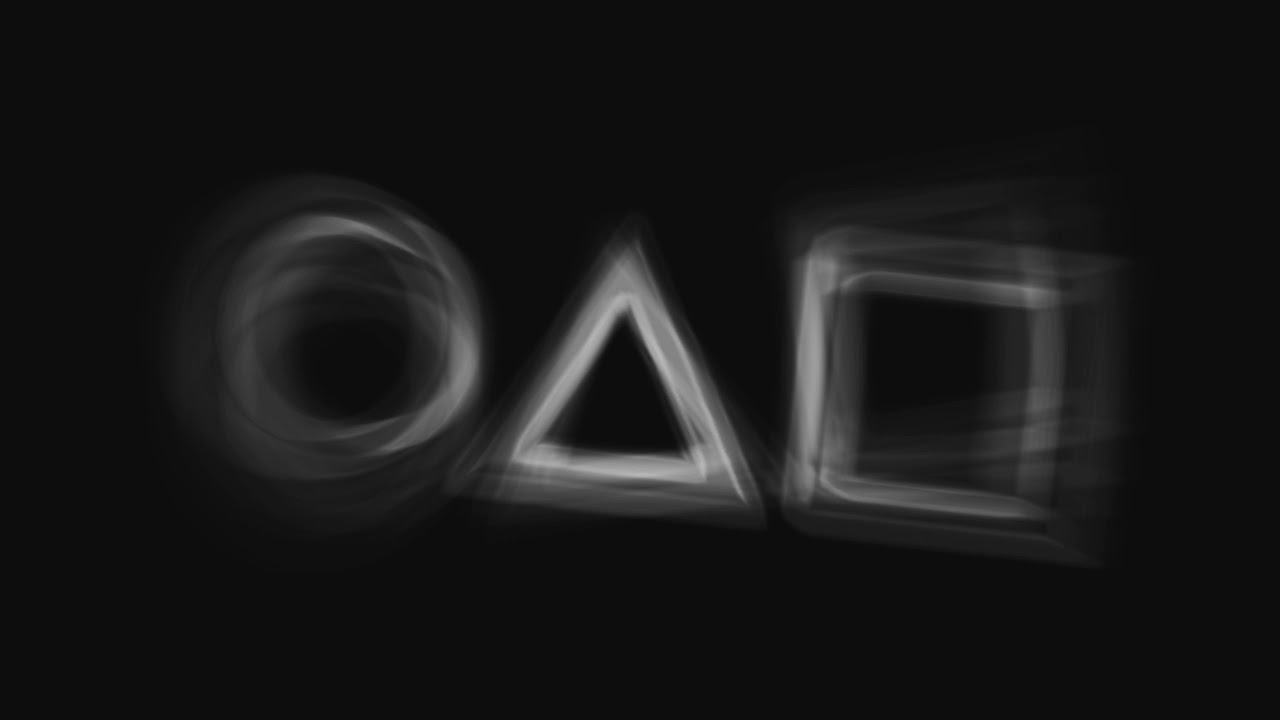 Squid Game Play Card Circle Triangle Sqaure 4K 2 - YouTube