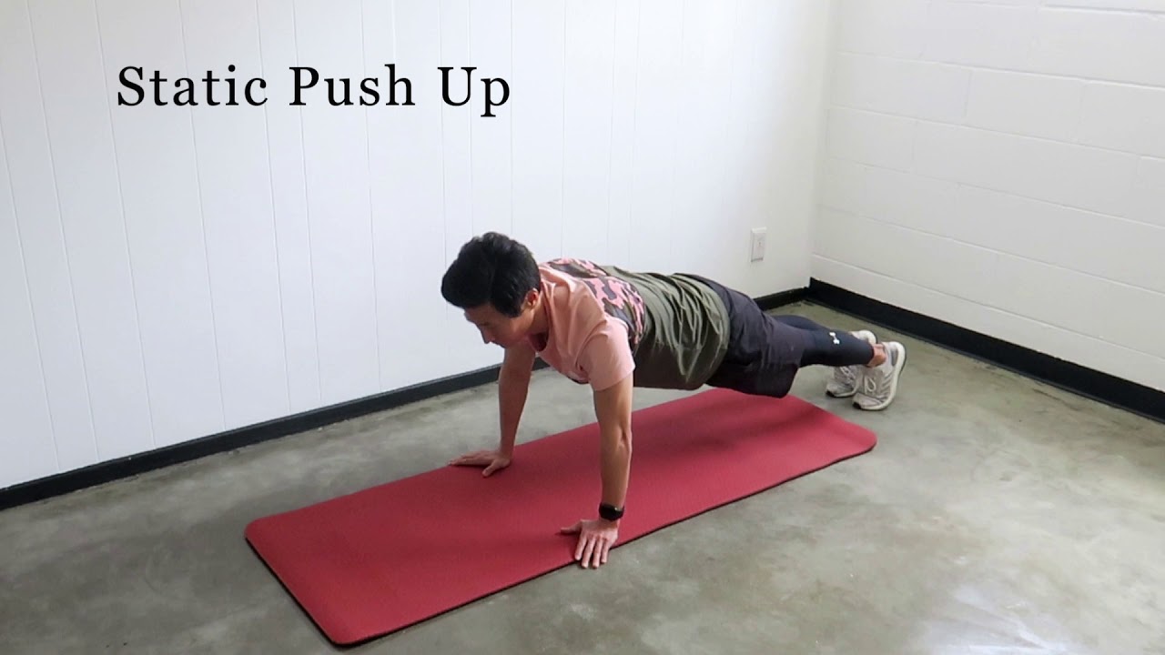 Static Push Up - YouTube