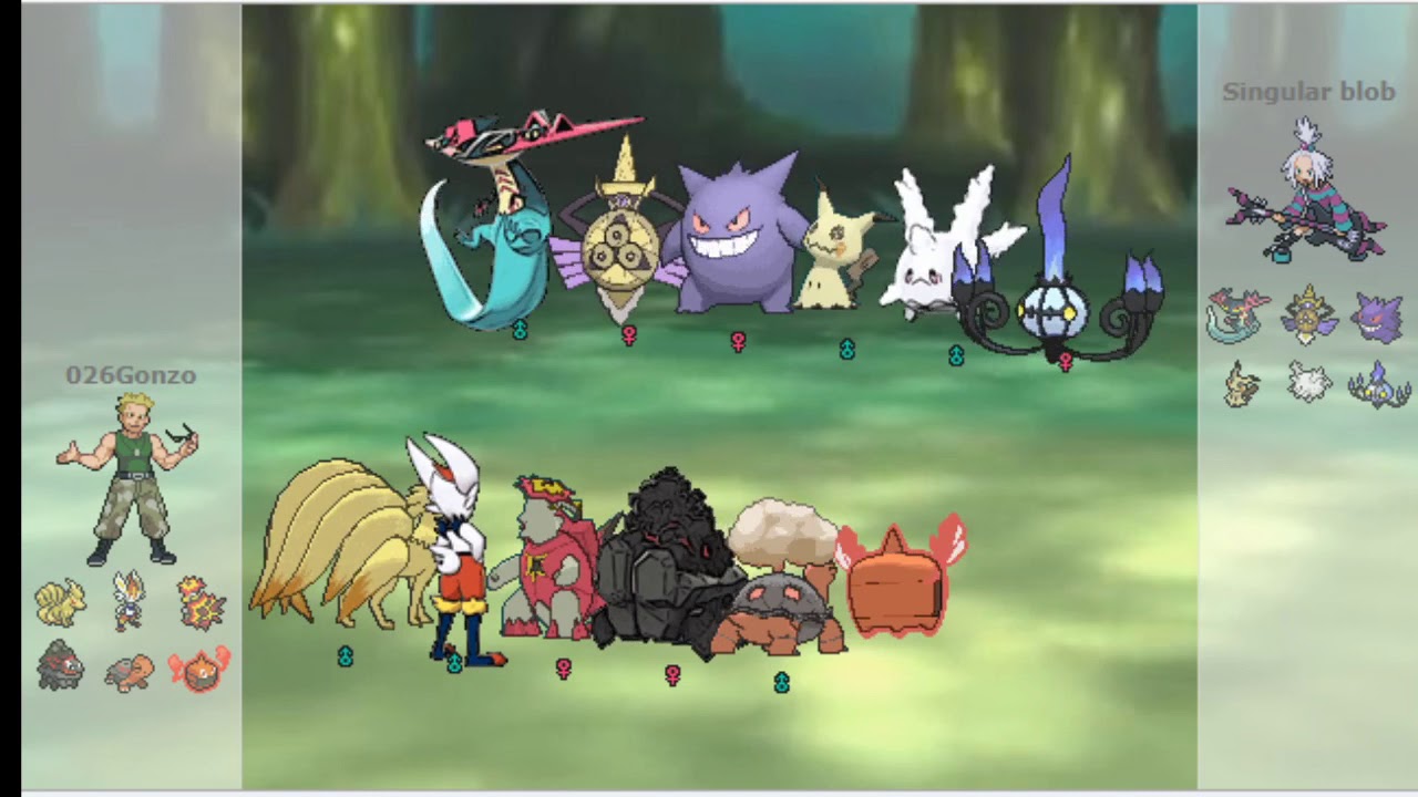 Pokemon Showdown Fire Monotype Battle - YouTube