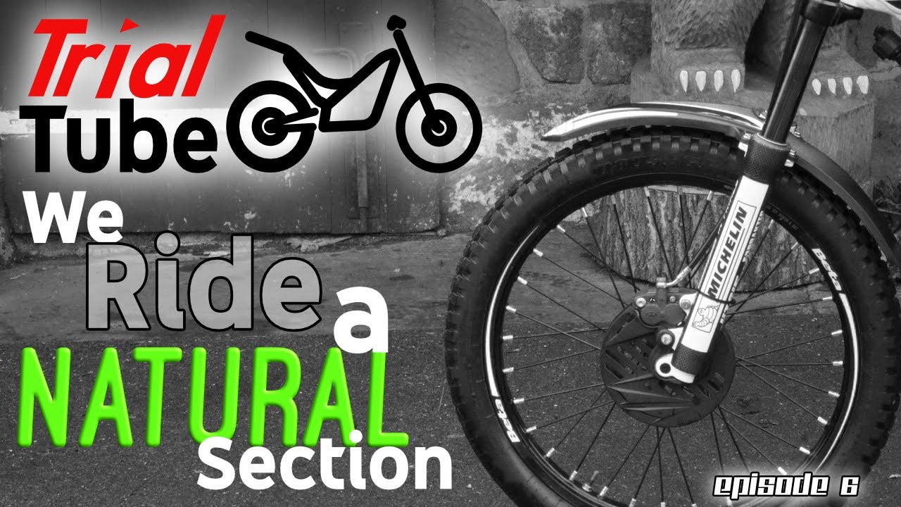 Trial Tube - How to ride a Natural Motorcycle Trials Section! - YouTube