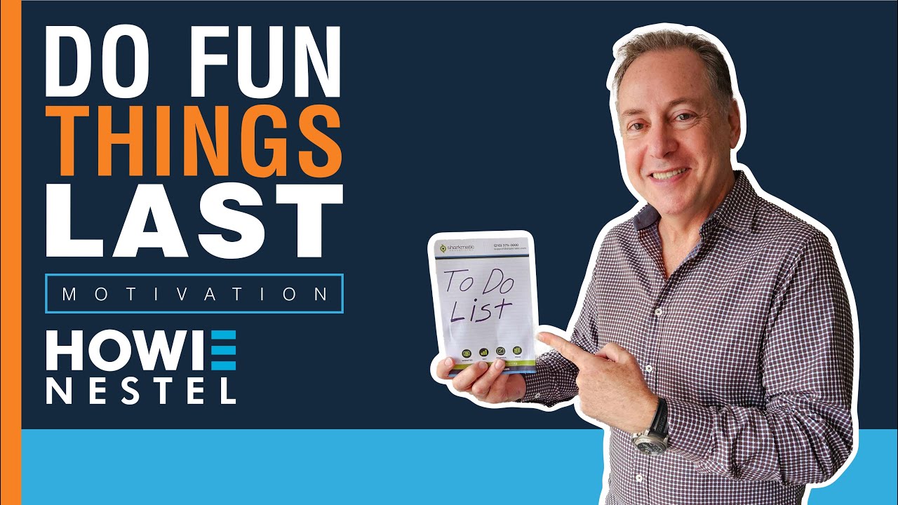 Do Fun Things Last - Howie Nestel - YouTube