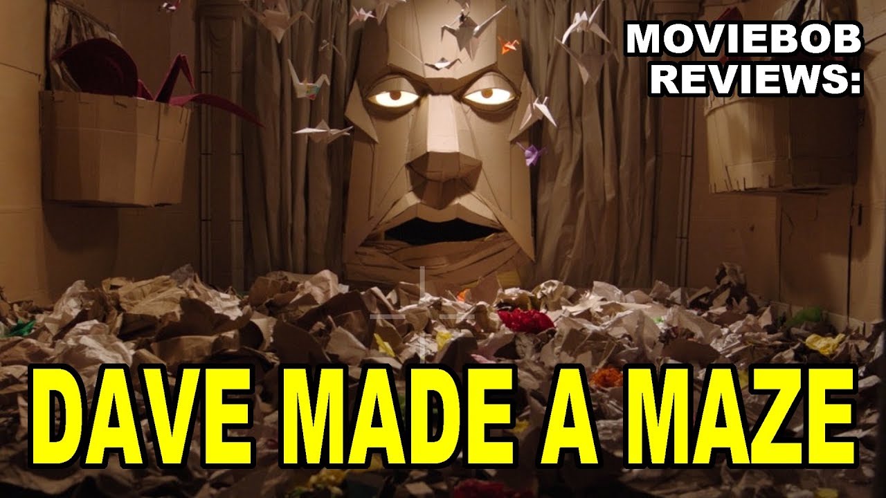 MovieBob Reviews: DAVE MADE A MAZE - YouTube