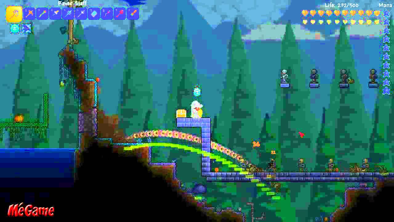 Terraria Weapon Guide: Raven Staff - YouTube