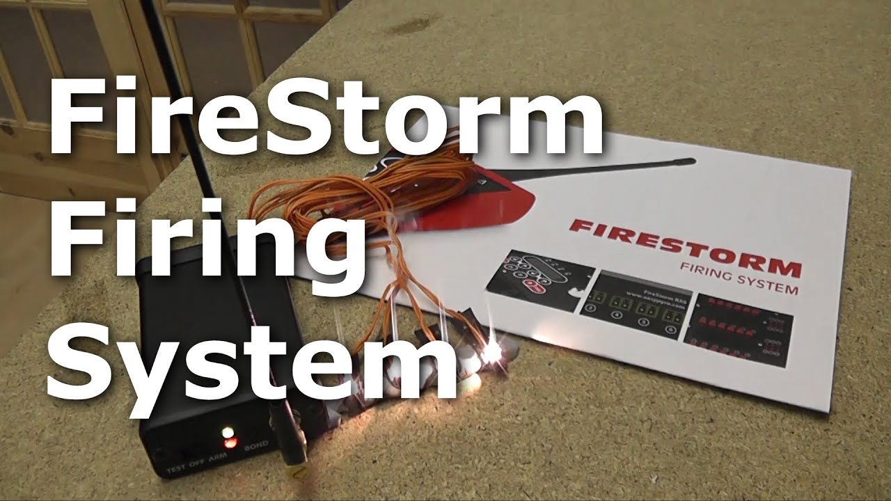 FireStorm Firing System | RX1 & 4 TALONS - YouTube