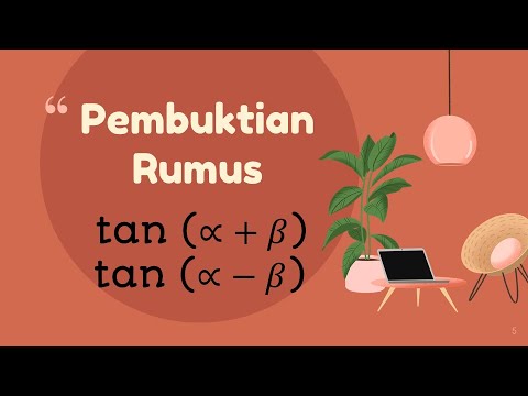 (XI) Pembuktian Rumus Tan (A+B) dan Tan (A-B) dan Contoh Soal - YouTube