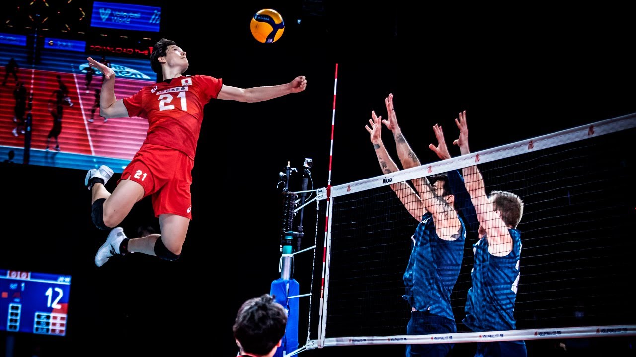 Ran Takahashi Knows How To SURPRISE / Volleyball Actions - YouTube