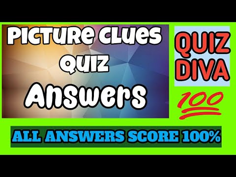 Picture Clues Quiz 100% Answers By Quiz Diva - YouTube