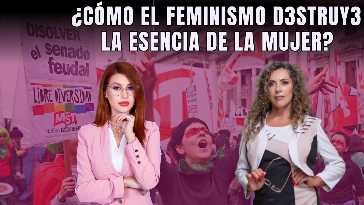Cómo el Feminismo d3struy3 la esencia de la mujer_Con SARA HUFF - YouTube