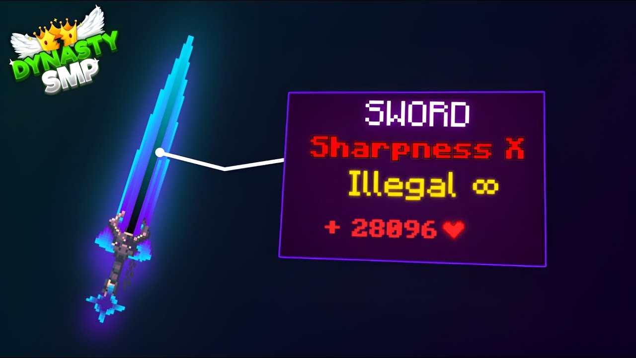 How This SWORD Made Me Immortal in this Minecraft SMP || Application ...