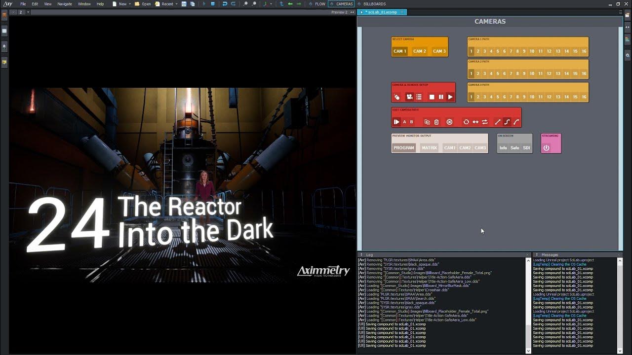 Dynamic 3D Text with Unreal and Aximmetry - YouTube