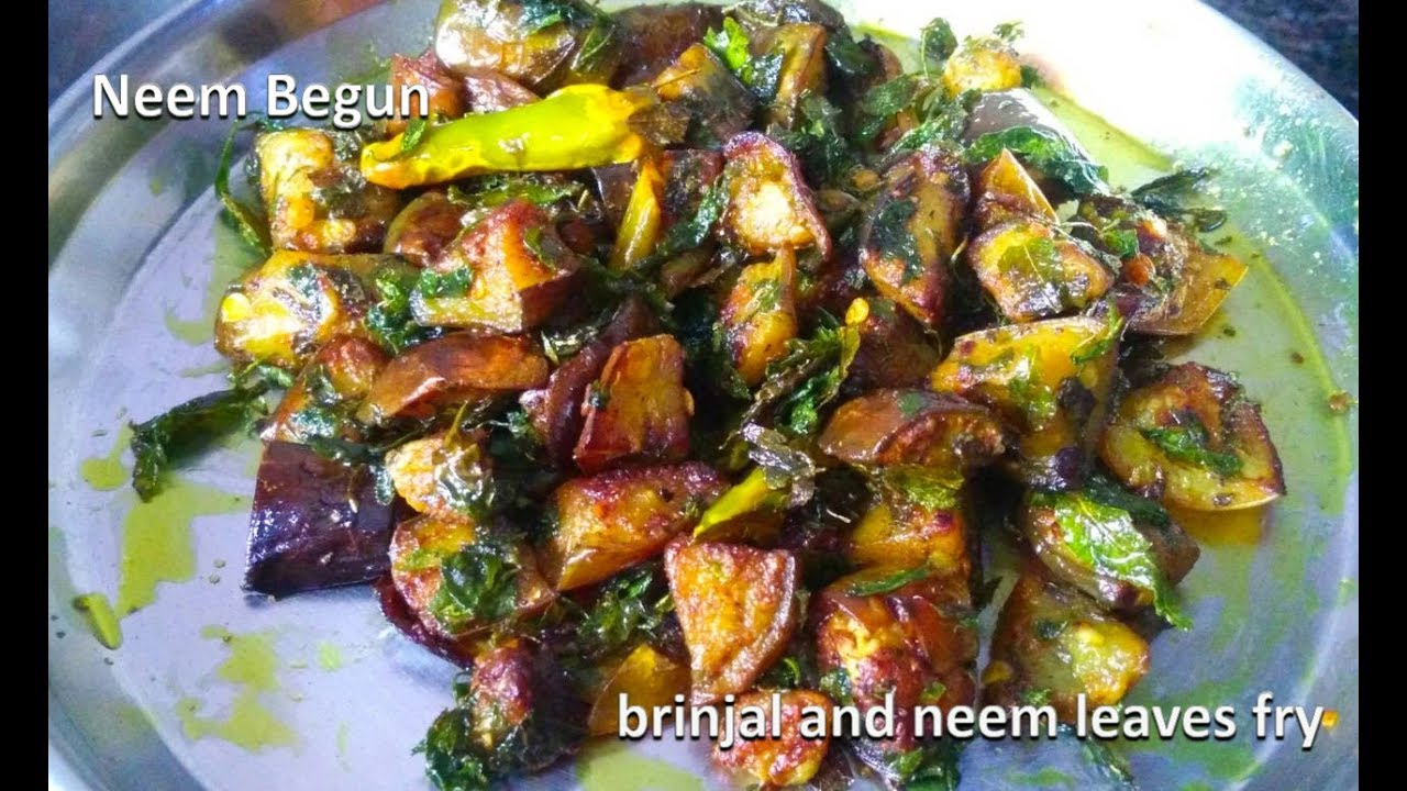 Neem Begun | Bengali Veg Recipes | Bengali Ranna Banna | Bengali Summer ...