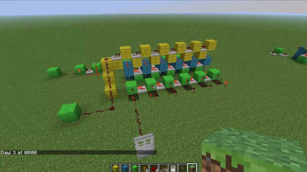 Minecraft Tutorial - Redstone Counter - YouTube
